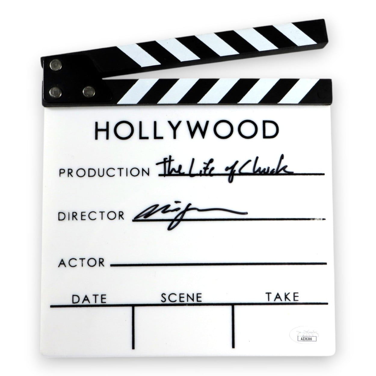 Mike Flanagan Signed Autographed Movie Clapper "The Life of Chuck" JSA ...
