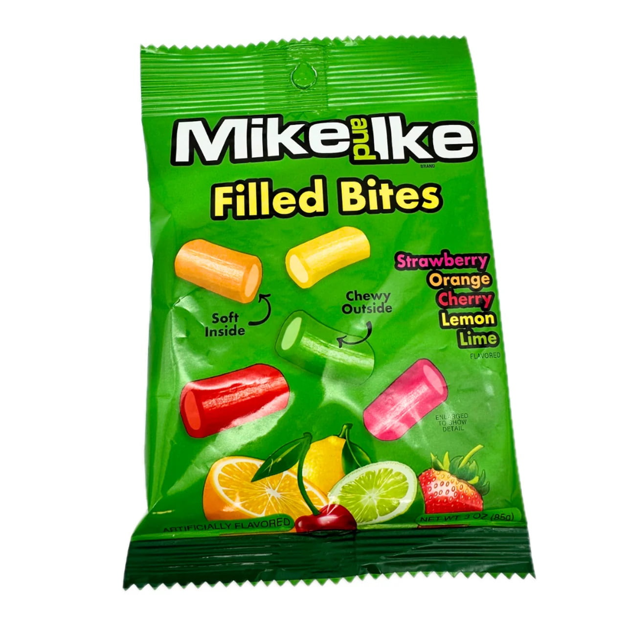 Mike & Ike Filled Licorice Bites, 3 Ounce Bag - Walmart.com