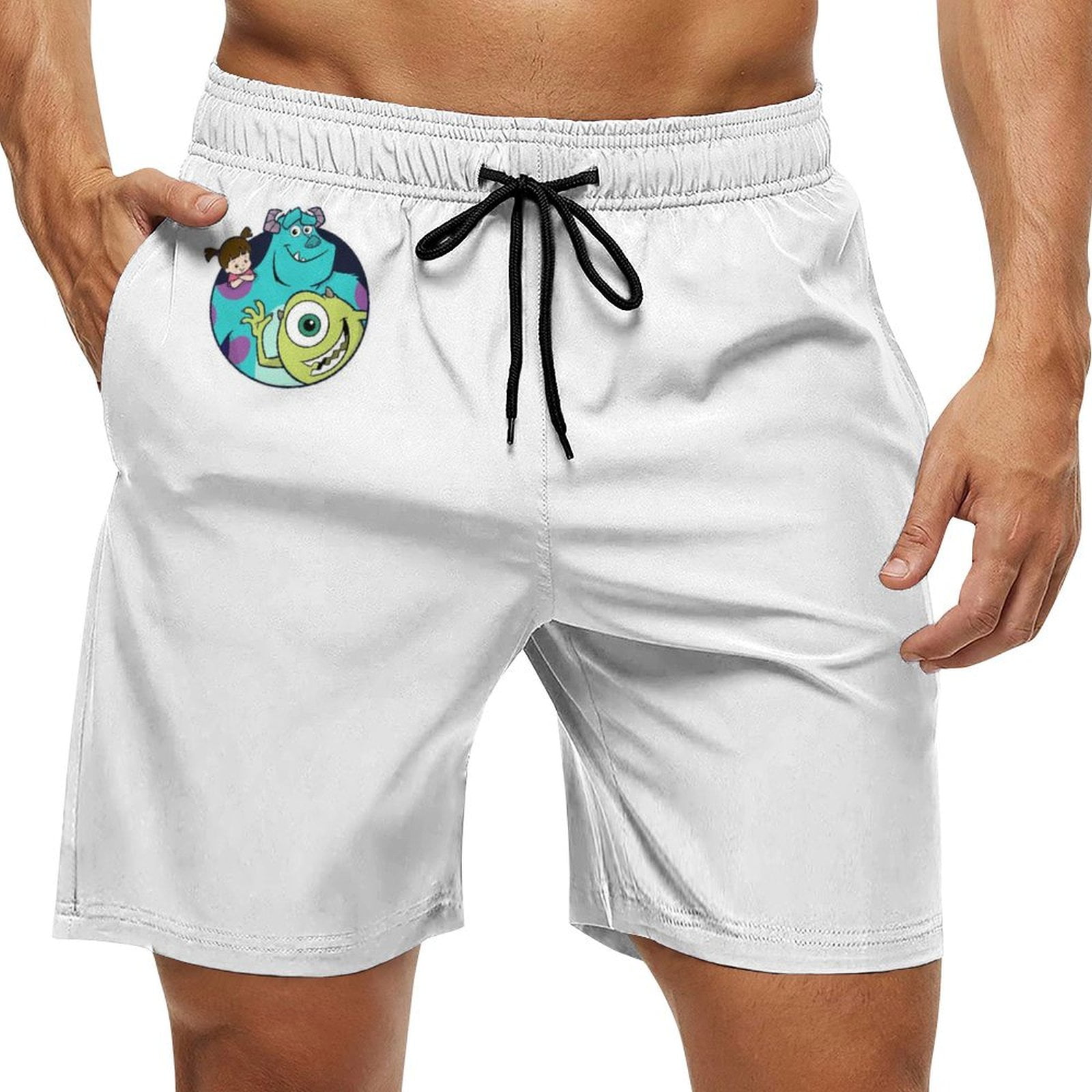 Mike Men's Quick Dry Swim Shorts with Mesh Lining Loose - Fit, Summer ...