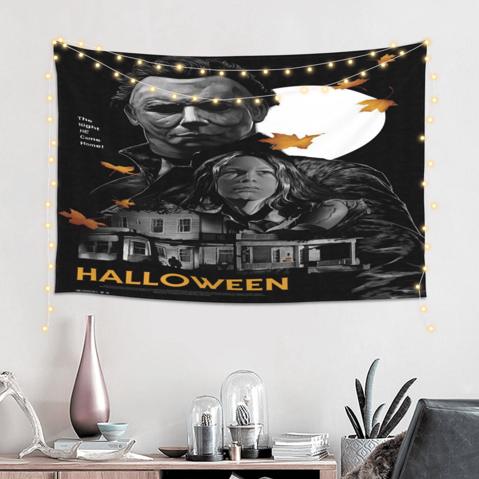 Mike Myers Tapestry – Spooky Halloween-Inspired Wall Hanging | Iconic ...