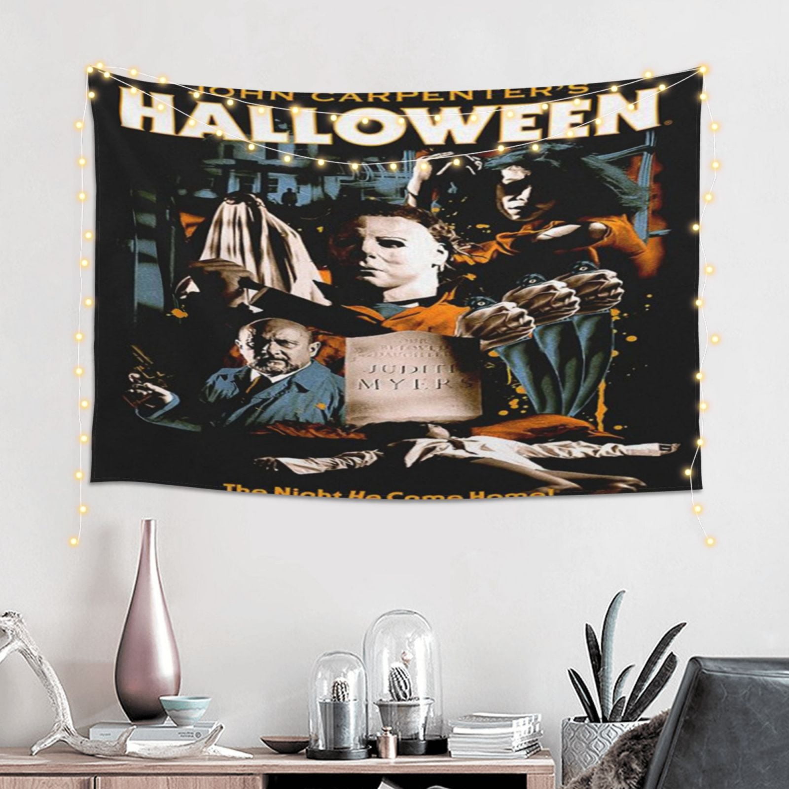 Mike Myers Tapestry – Spooky Halloween-Inspired Wall Hanging | Iconic ...