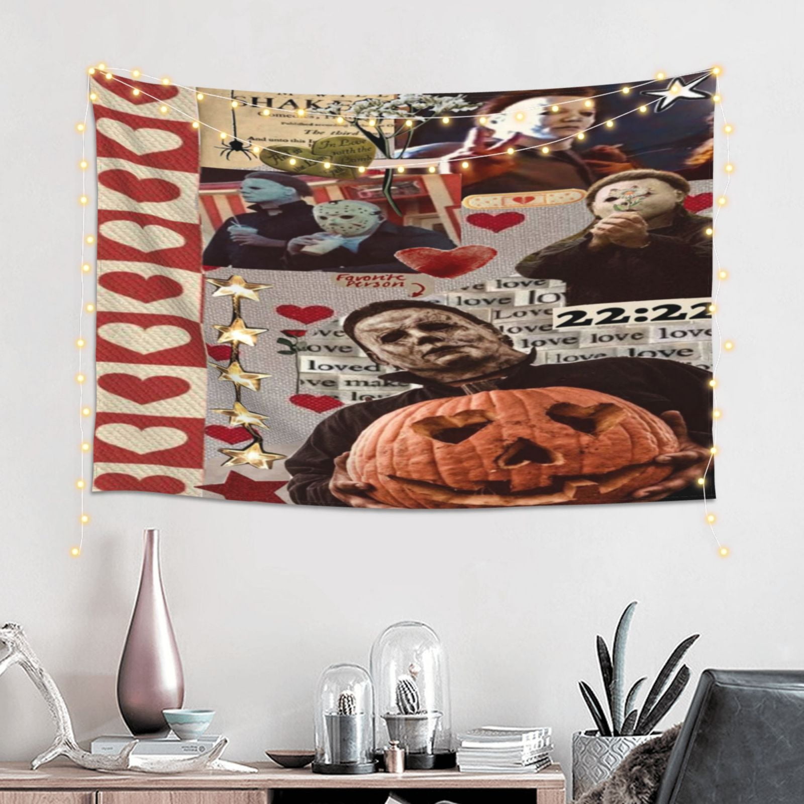 Mike Myers Tapestry – Spooky Halloween-Inspired Wall Hanging | Iconic ...