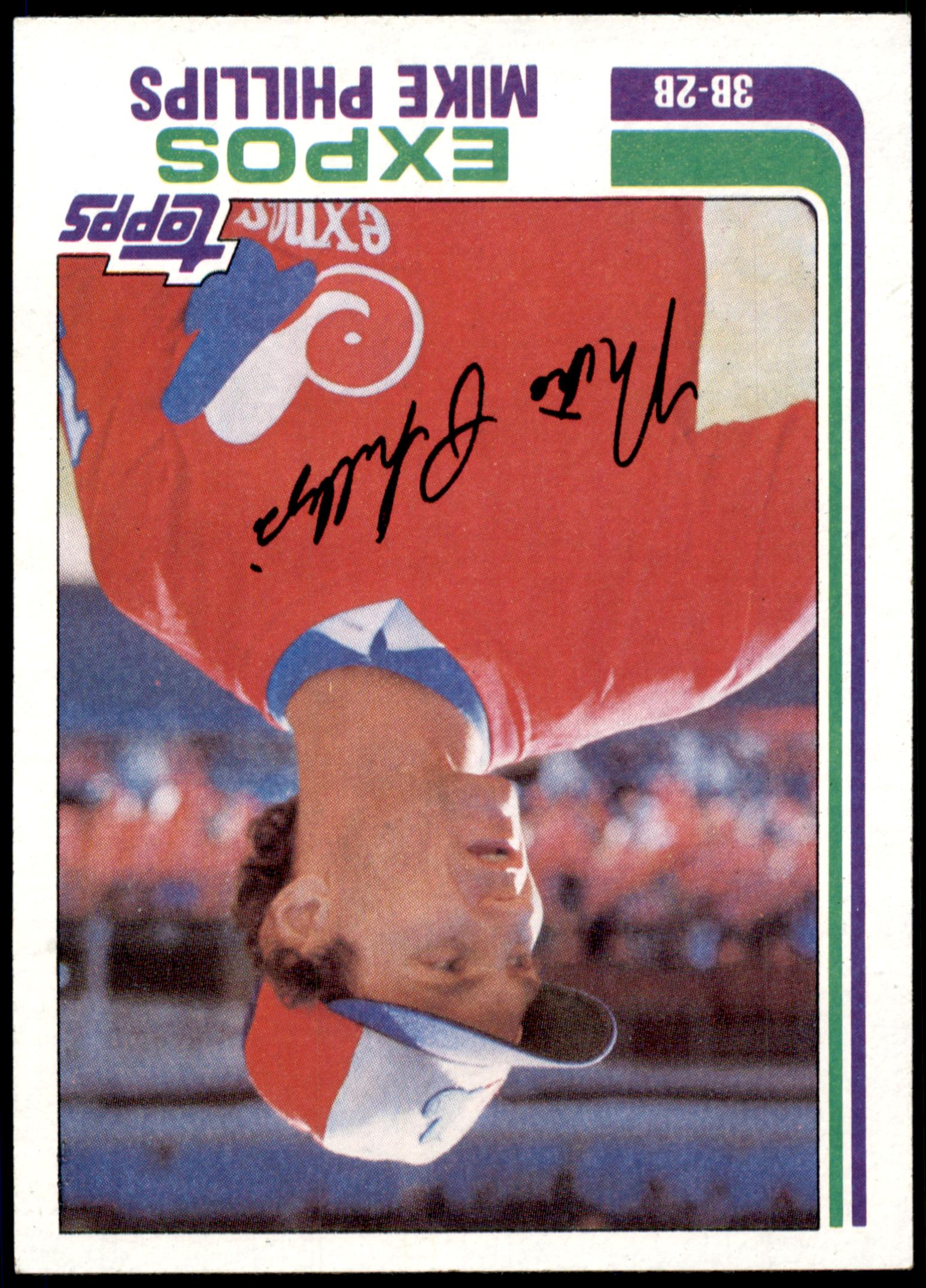 Mike Phillips #762 1982 Topps - Walmart.com