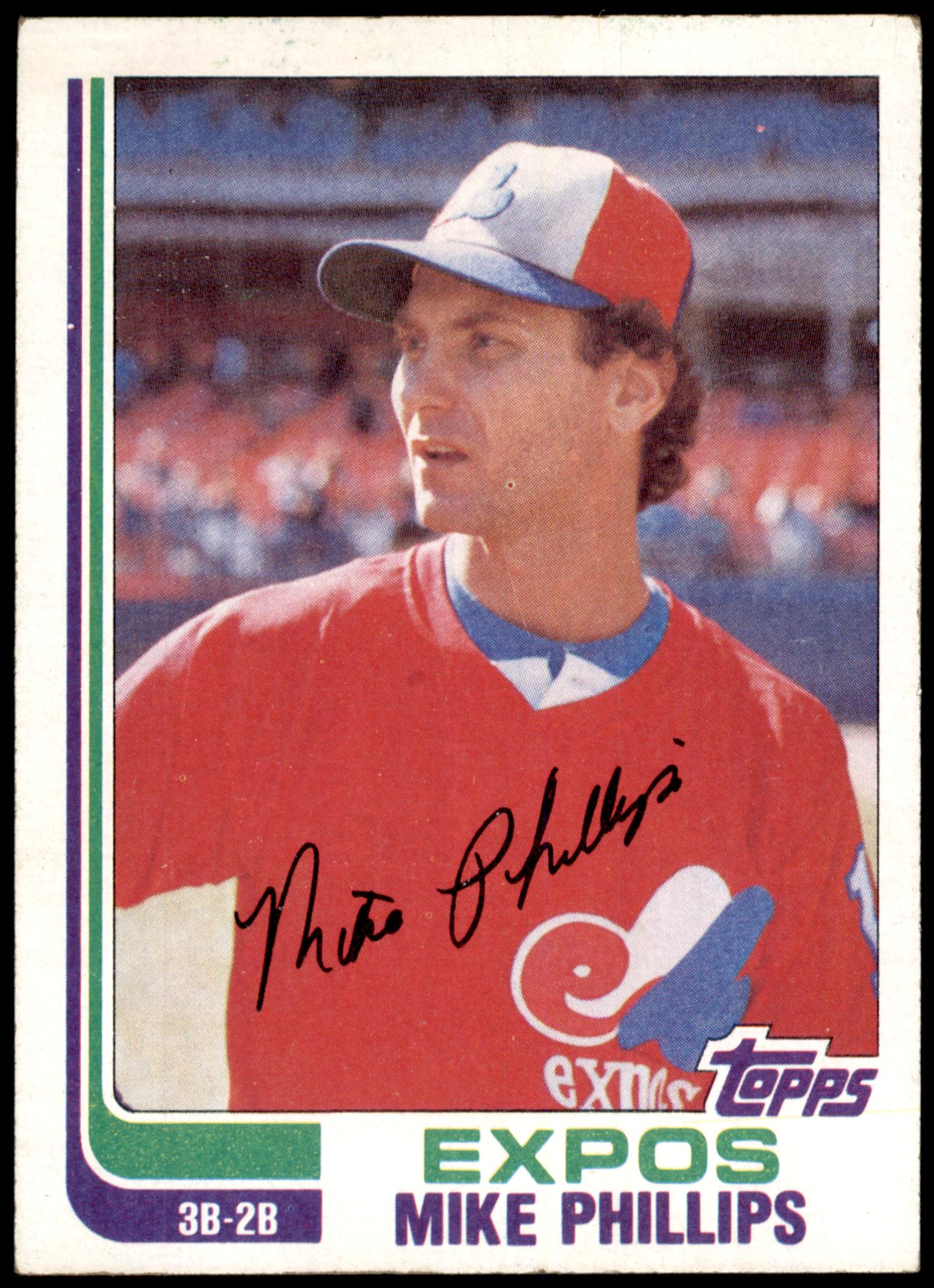 Mike Phillips #762 1982 Topps - Walmart.com