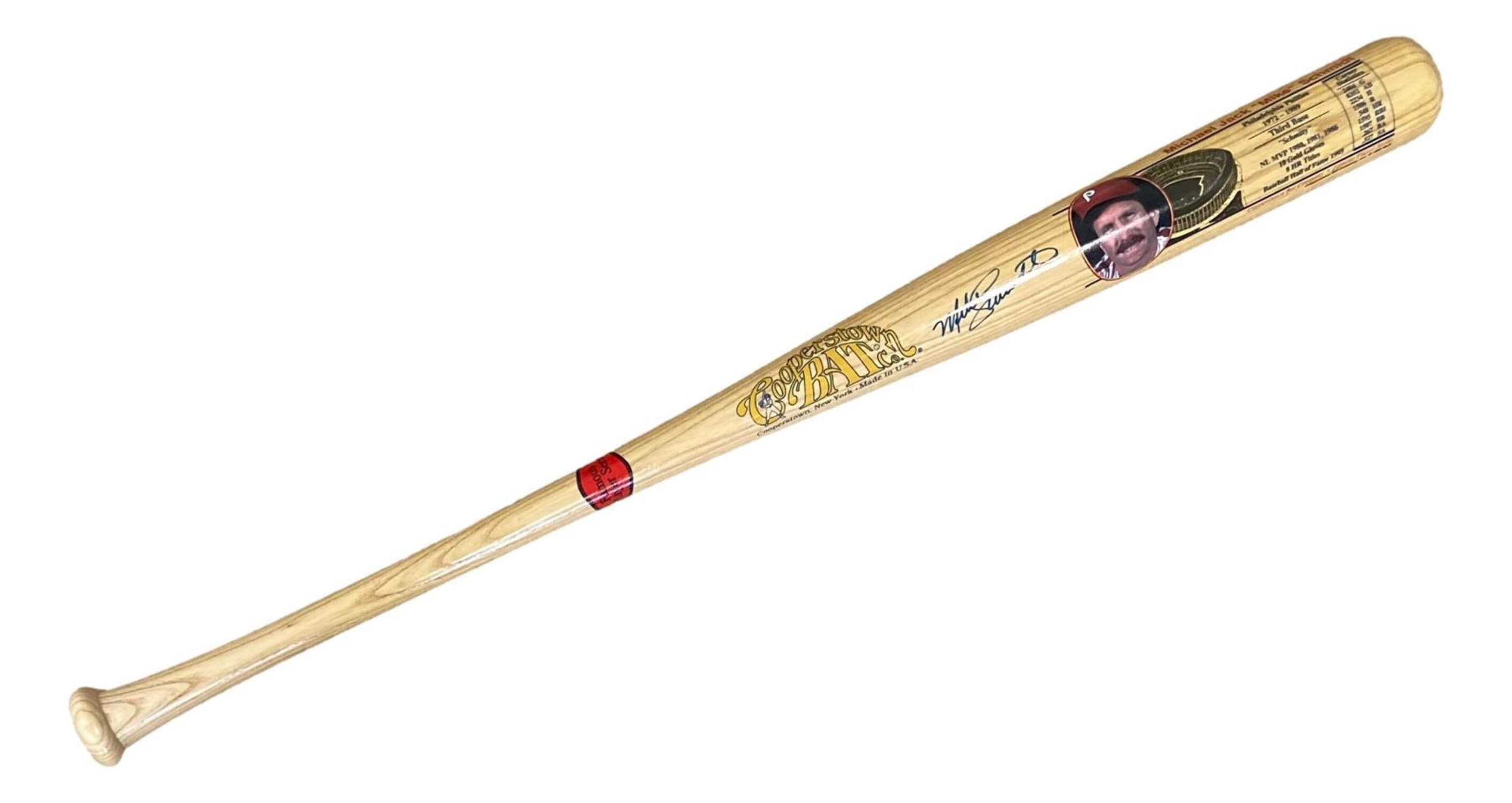 Mike Schmidt Phillies Signed Cooperstown Baseball Bat #435 BAS ...