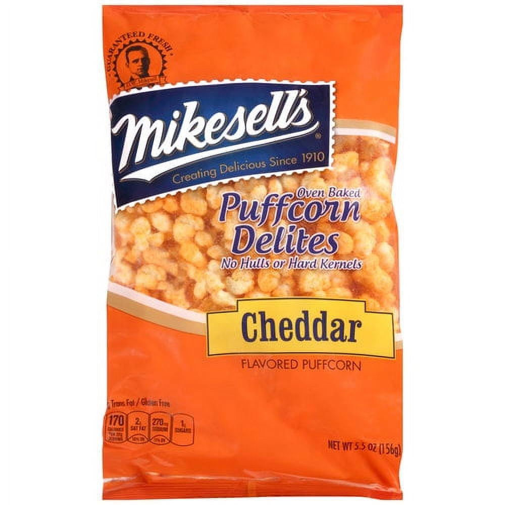 Mike Sells Cheddar Puffcorn Delites, 5.5oz - Walmart.com