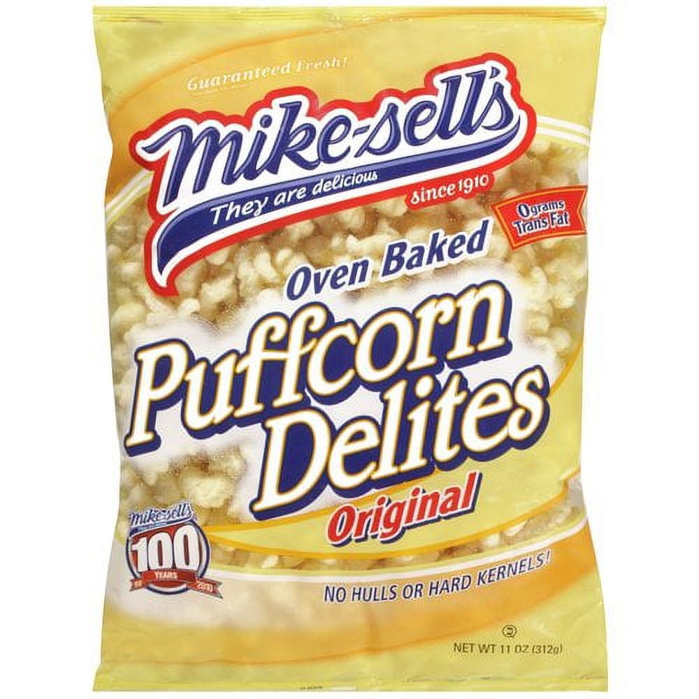 Mike Sells Oven Baked Original Puffcorn Delites, 11oz - Walmart.com