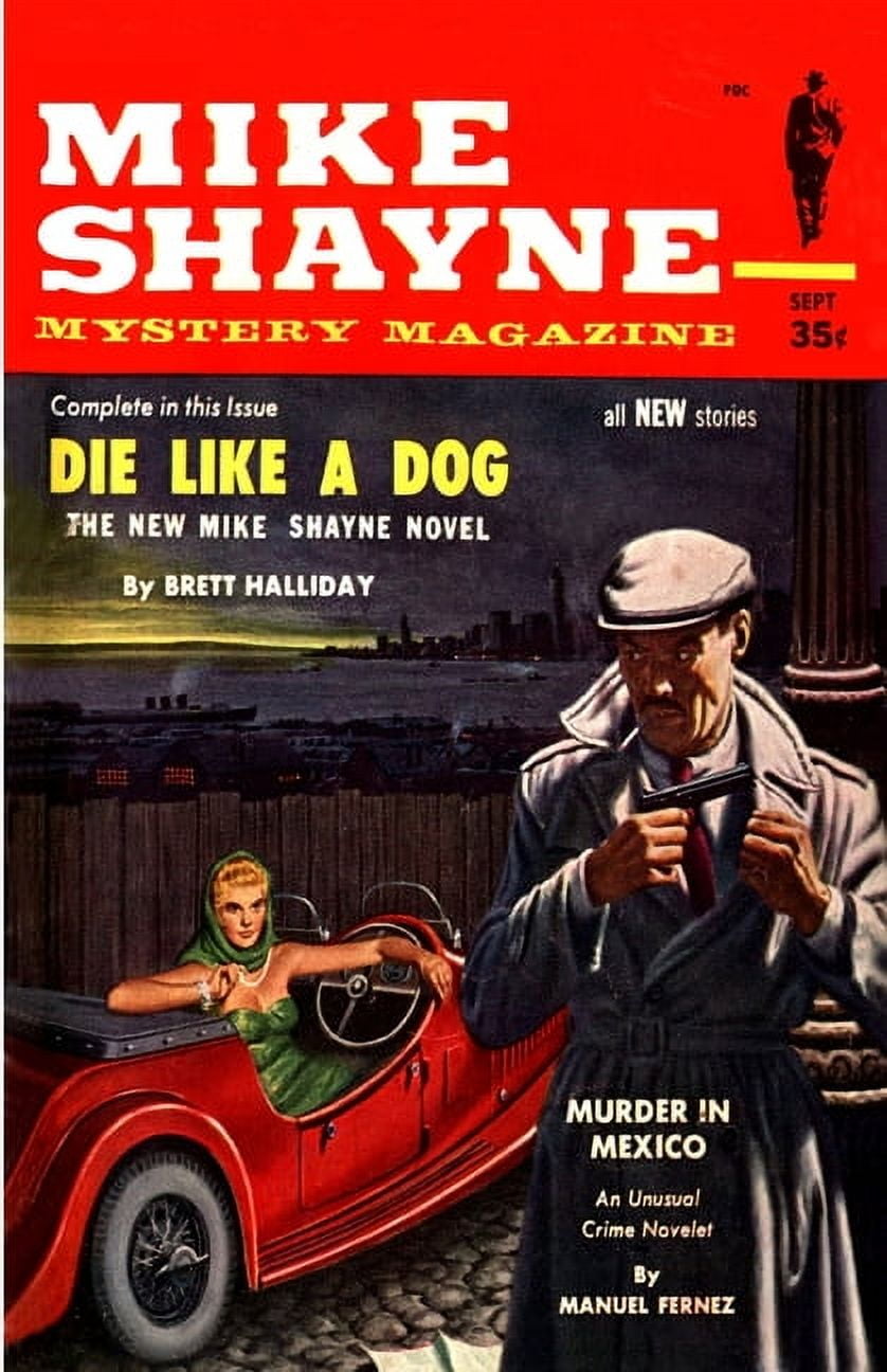 Mike Shayne Mystery Magazine, September 1959, (Paperback) - Walmart ...