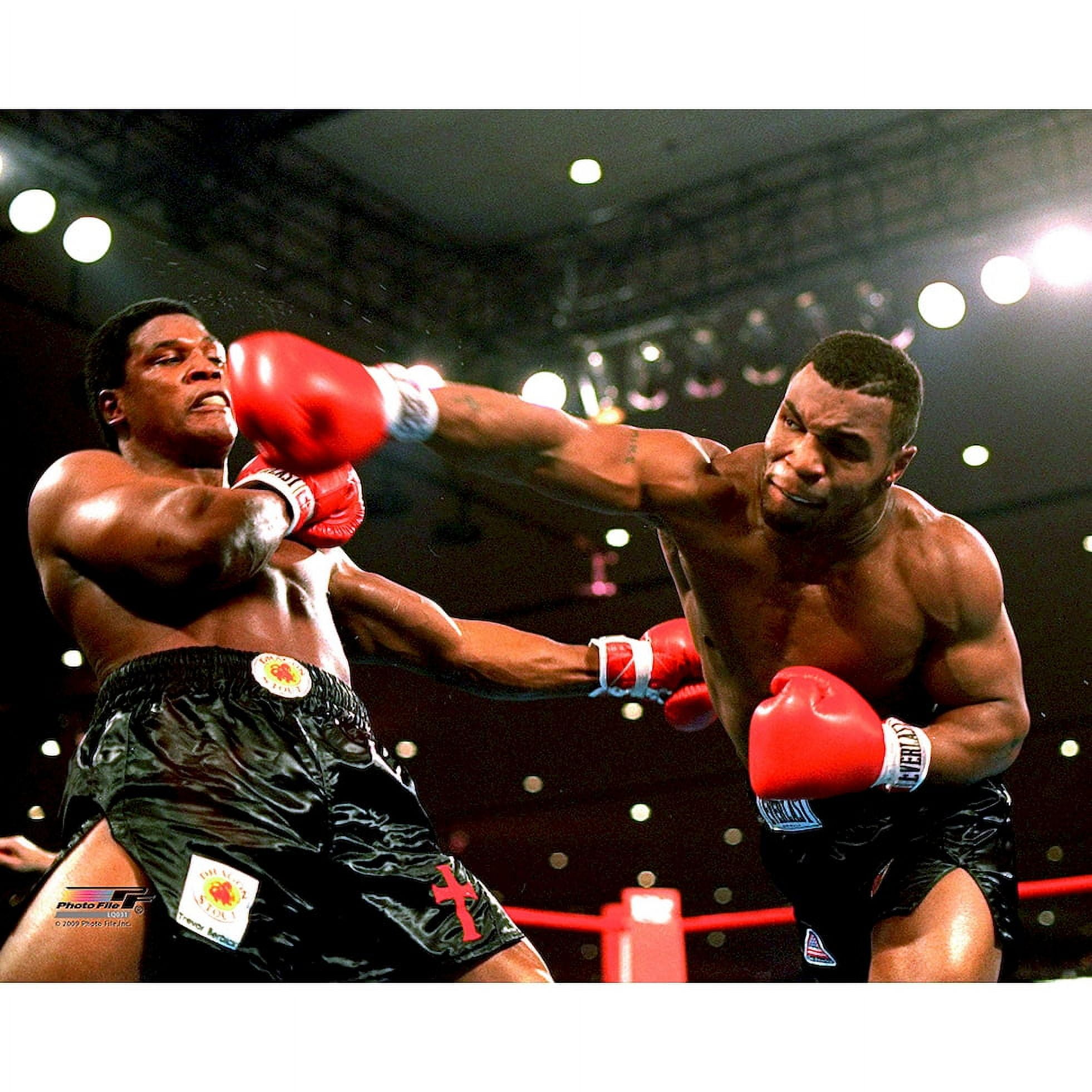 Mike Tyson 1986 Action 16"x20" Print - Walmart.com