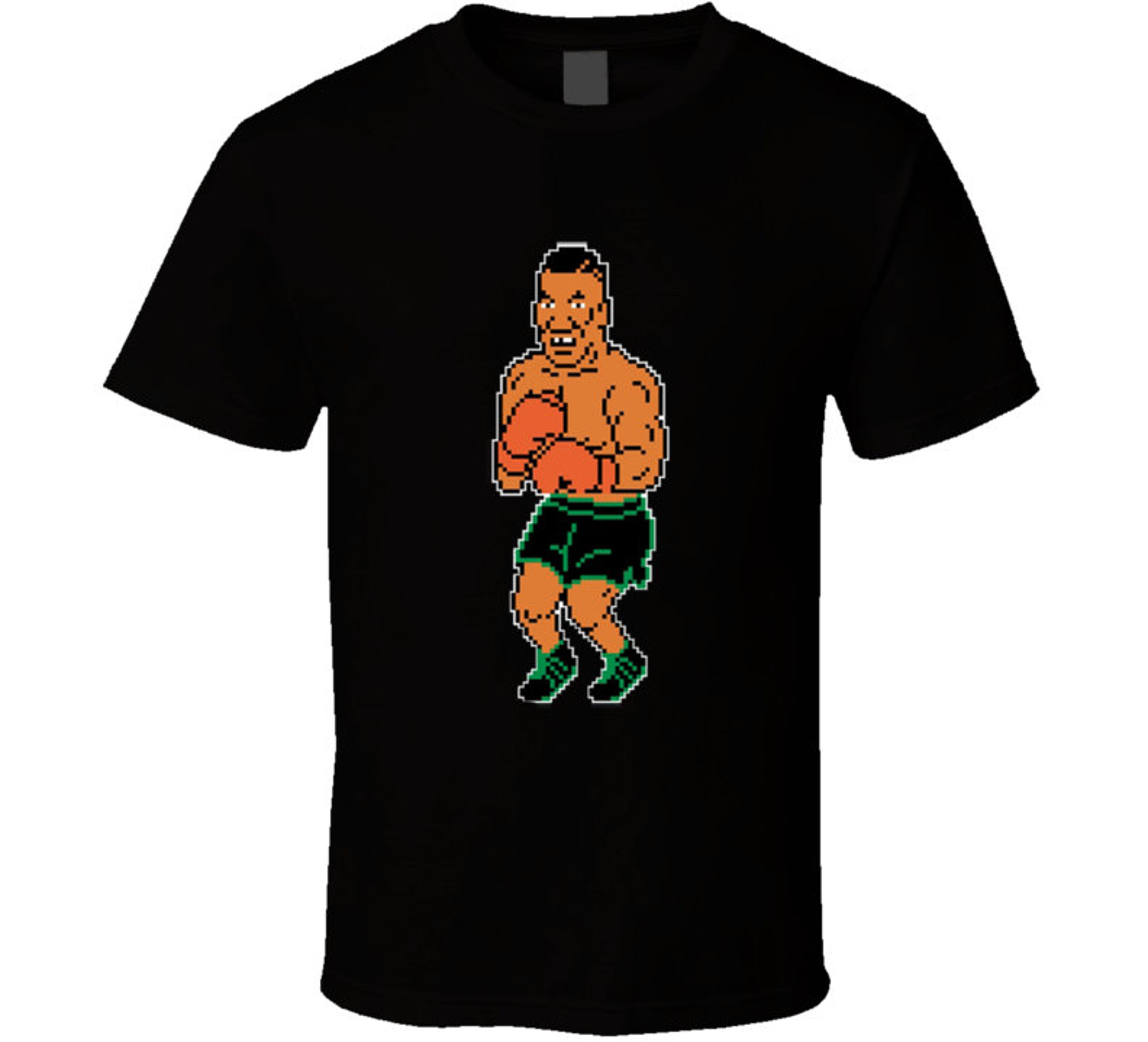 Mike Tyson 8 Bit Mike Tyson's Punch Out Boxing Video Game T Shirt ...