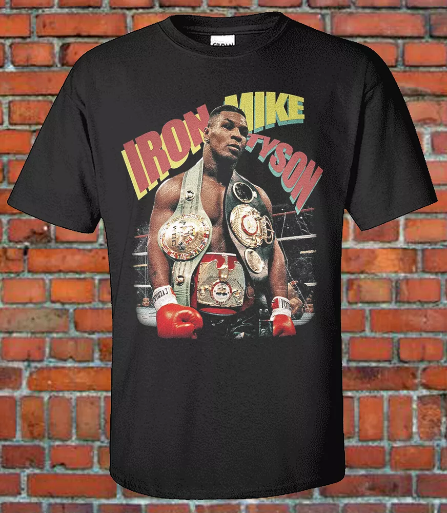 Mike Tyson 90S Style Bootleg Tee Iron Mike Heavy Weight Champion Boxing ...