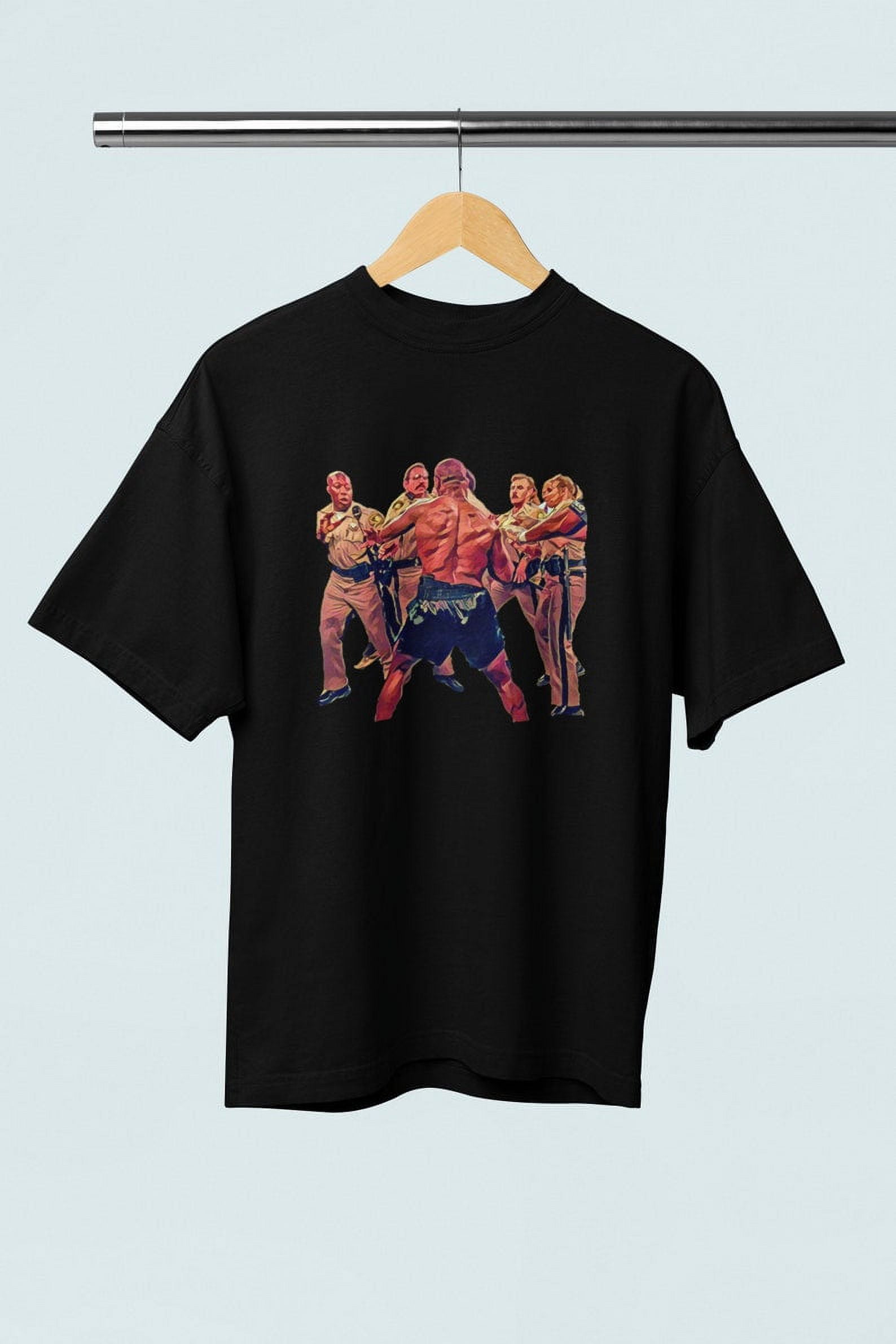 Mike Tyson, Iron Mike, Fighting the Police, T-shirt, Iconic Moments ...