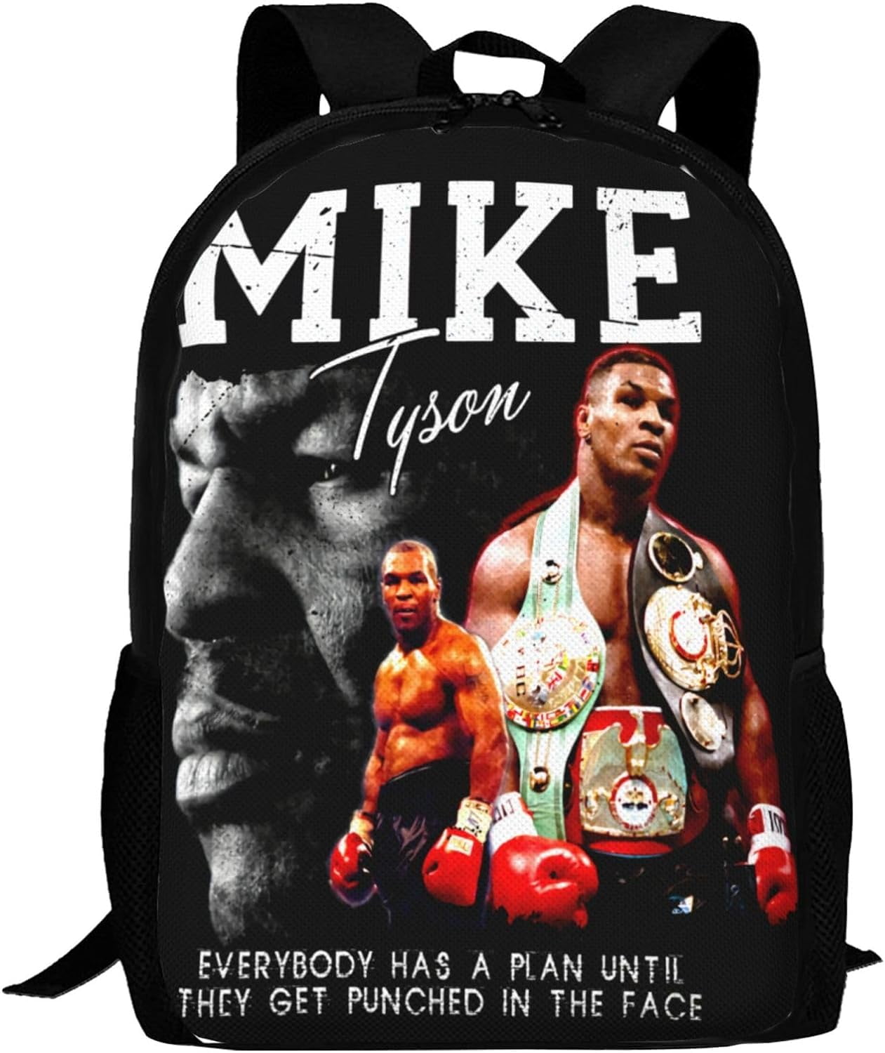 Mike Tyson Laptop Backpacks Mike Boxer Tyson Unisex Backpack ...