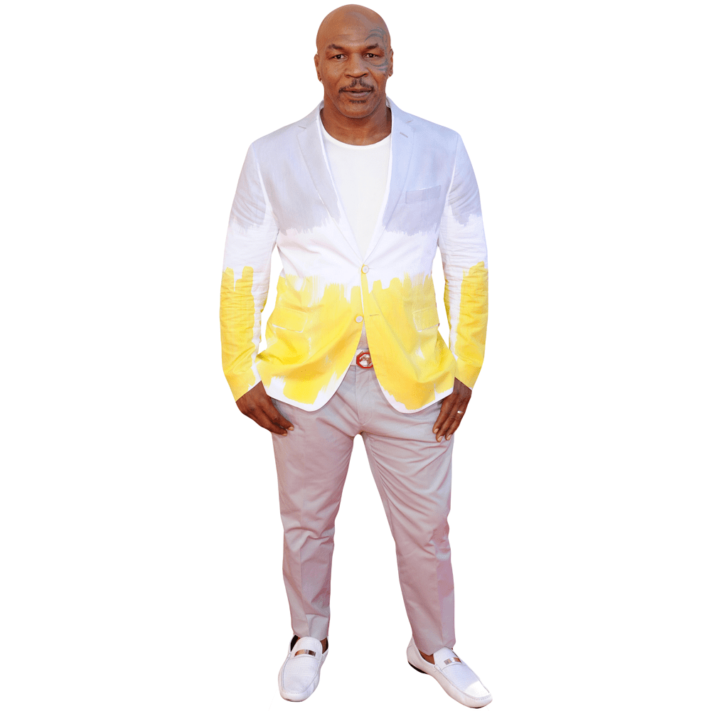 Mike Tyson Mini Cardboard Cutout Standee - Walmart.com