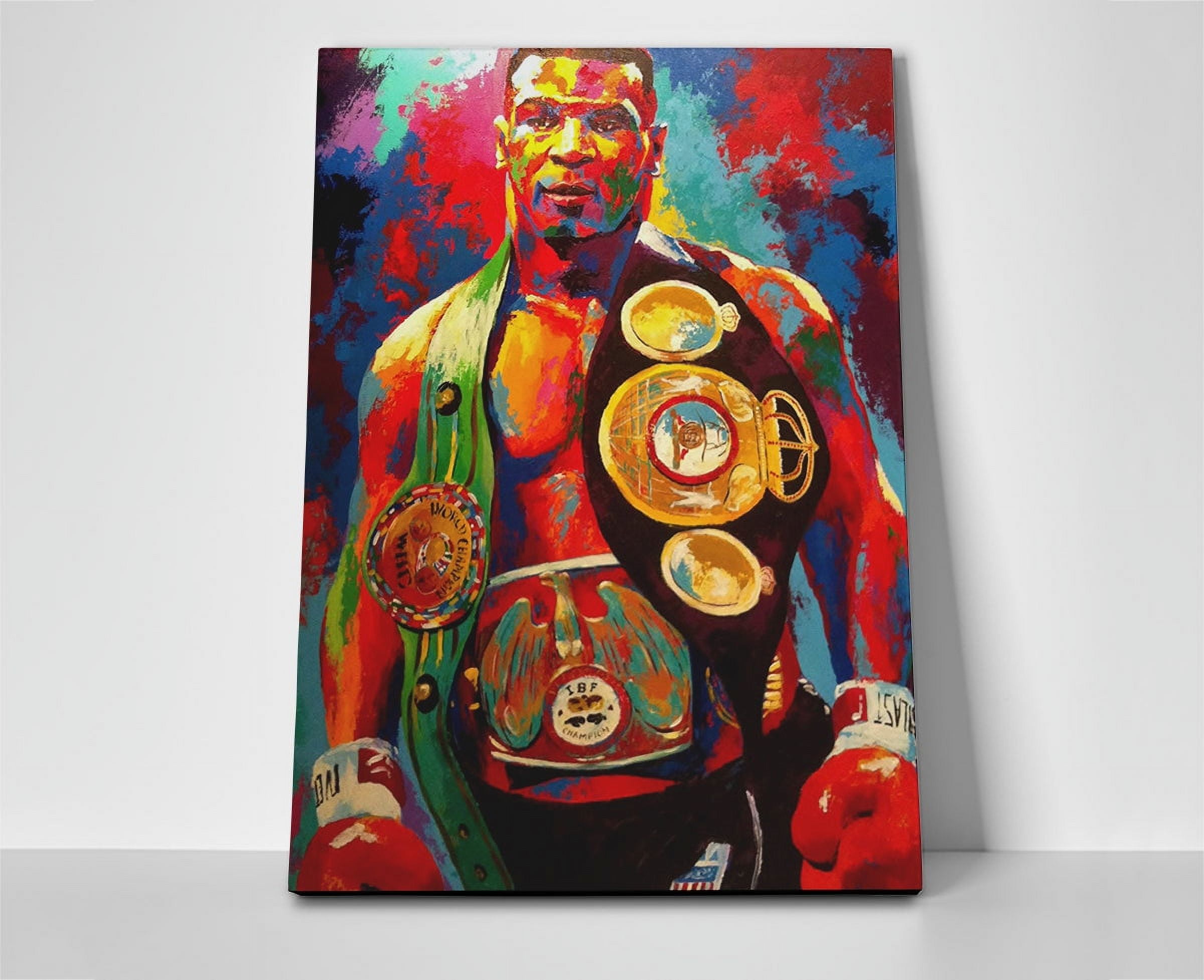 Mike Tyson Poster or Wrapped Canvas - Walmart.com