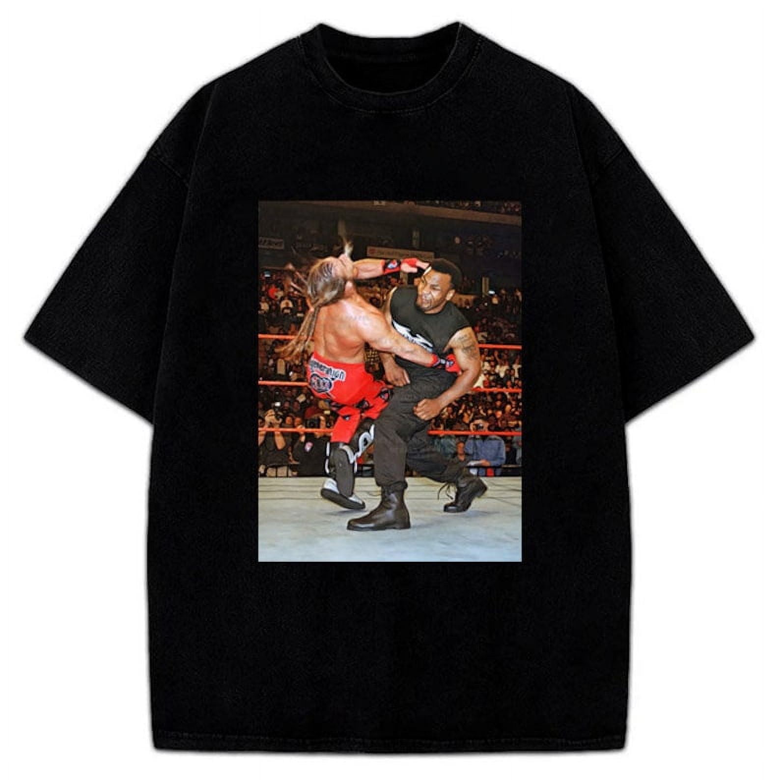 Mike Tyson Shawn Michaels Knockout Wrestling Vintage Graphic T-Shirt ...