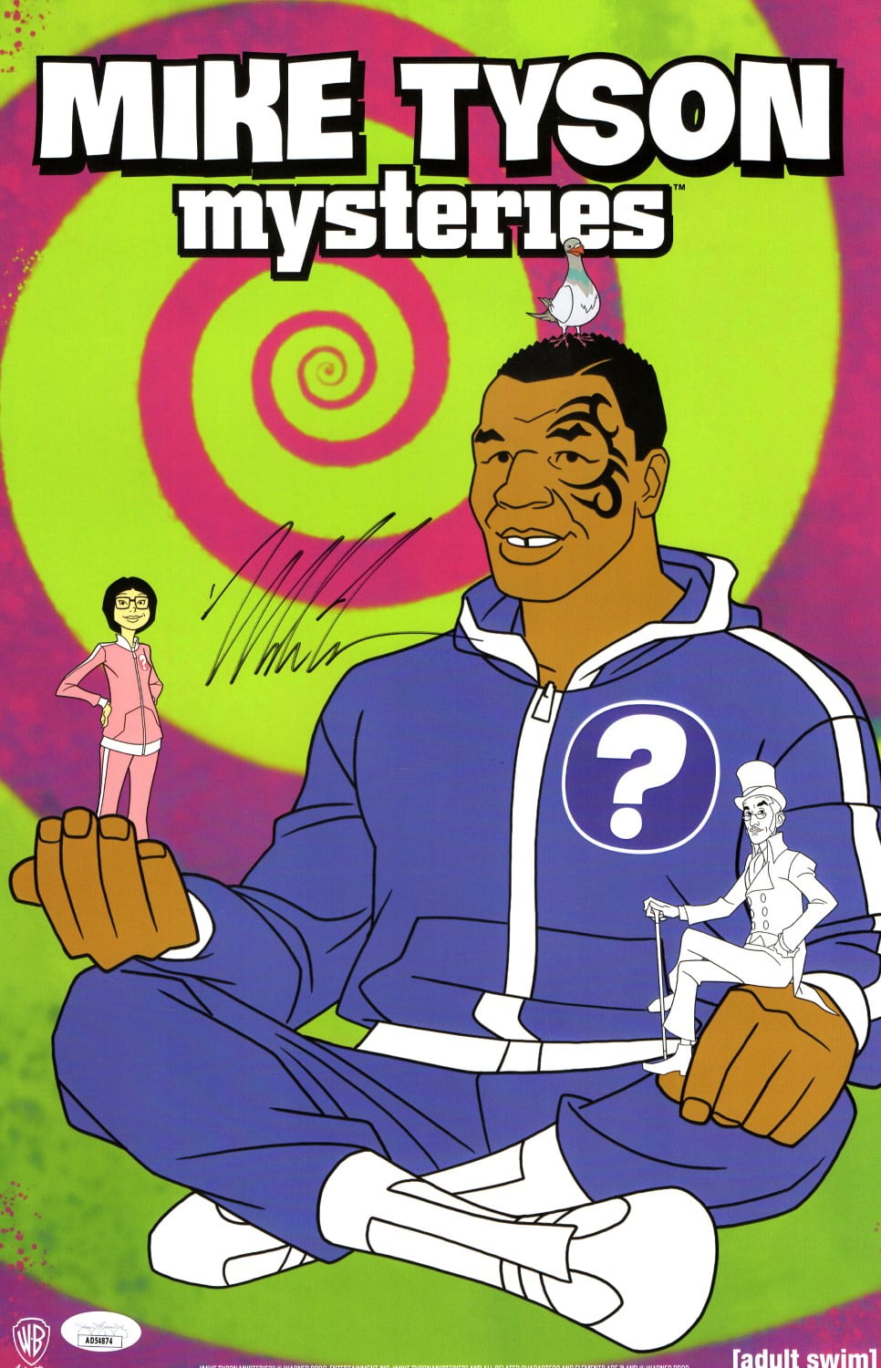 Mike Tyson Signed Autographed 11X17 Poster Mike Tyson Mysteries JSA ...