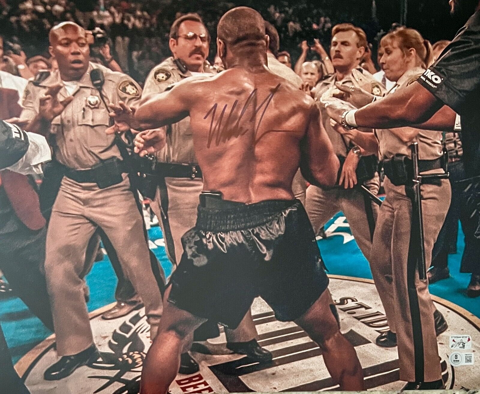 Mike Tyson Signed Autographed Photo 16x20 Beckett & Tyson Hologram ...