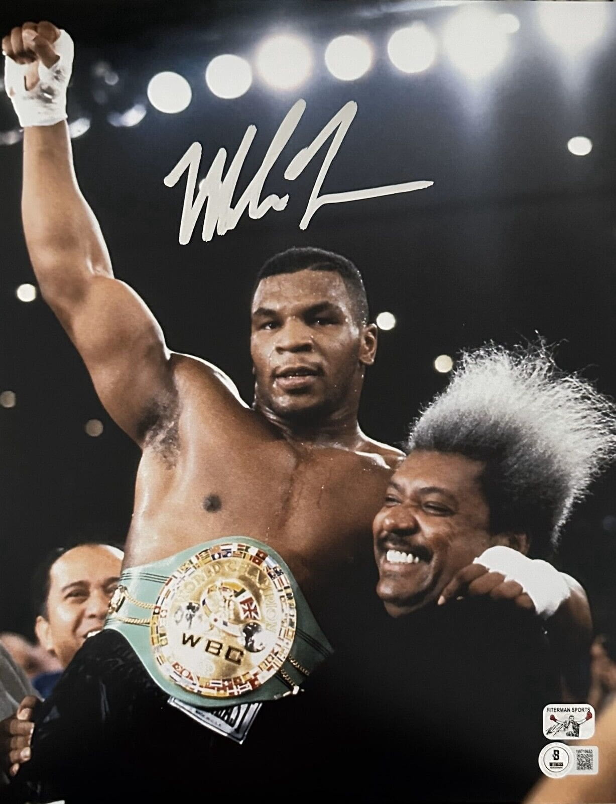 Mike Tyson Signed Photo 11x14 Beckett & Tyson Hologram Authenticated ...