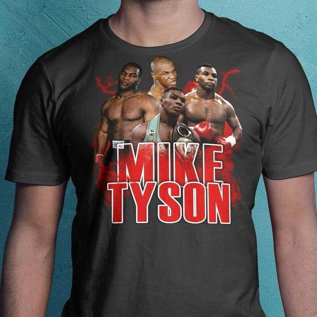 Mike Tyson T Shirt Design PNG Instant Download - Mike Tyson Fan Tshirt ...