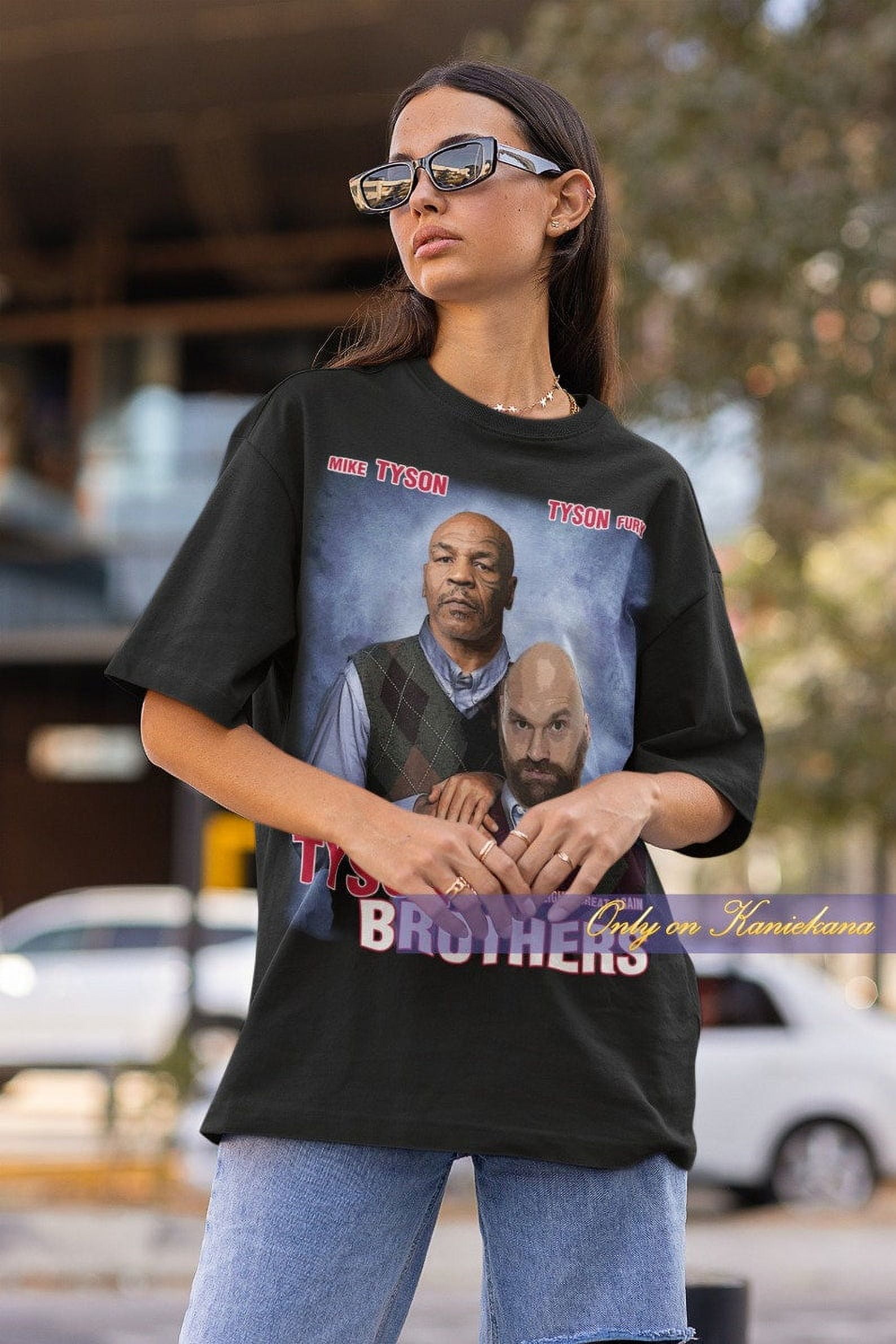 Mike Tyson & Tyson Fury Funny T shirt, Funny Boxing Shirt, Funny Meme Step Brothers tee ...