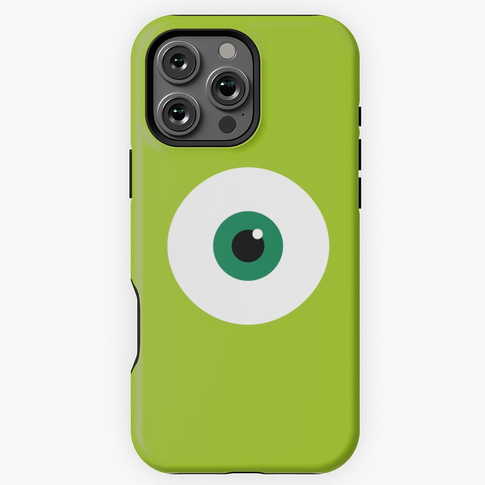 Mike Wazowski Monsters Inc Case for iPhone 17 16 15 14 13 12 11 Pro Max ...
