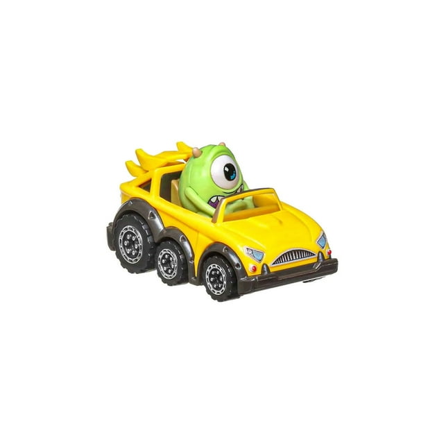 Mike Wazowski, Monsters, Yellow - Mattel Hot Wheels HKB86979M - 2.25 ...