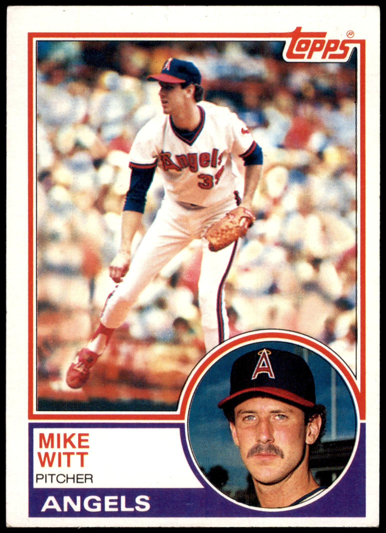 Mike Witt #53 1983 Topps - Walmart.com