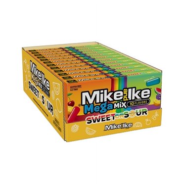Mike and Ike Variety Pack of 9- Red Rageous, Jolly Joes, Original ...