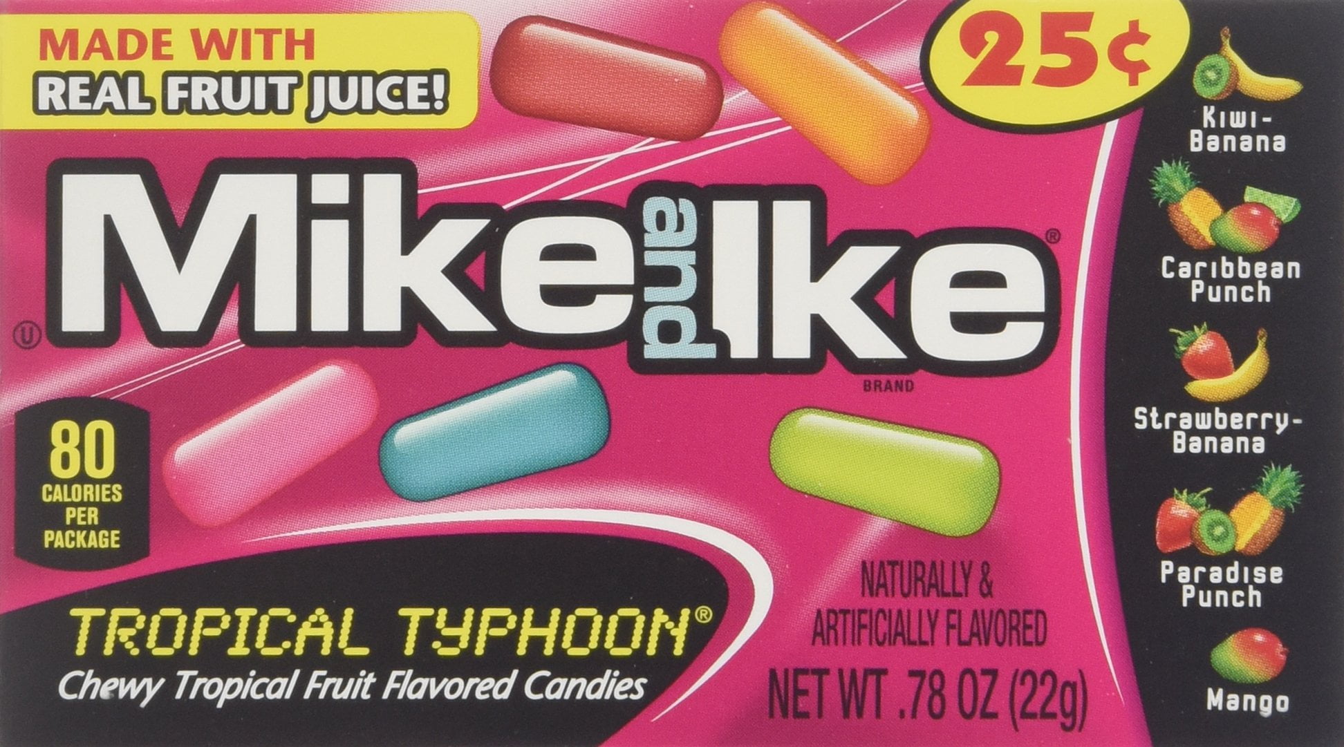 Mike And Ike Tropical Typhoon 24 Boxes - Walmart.com