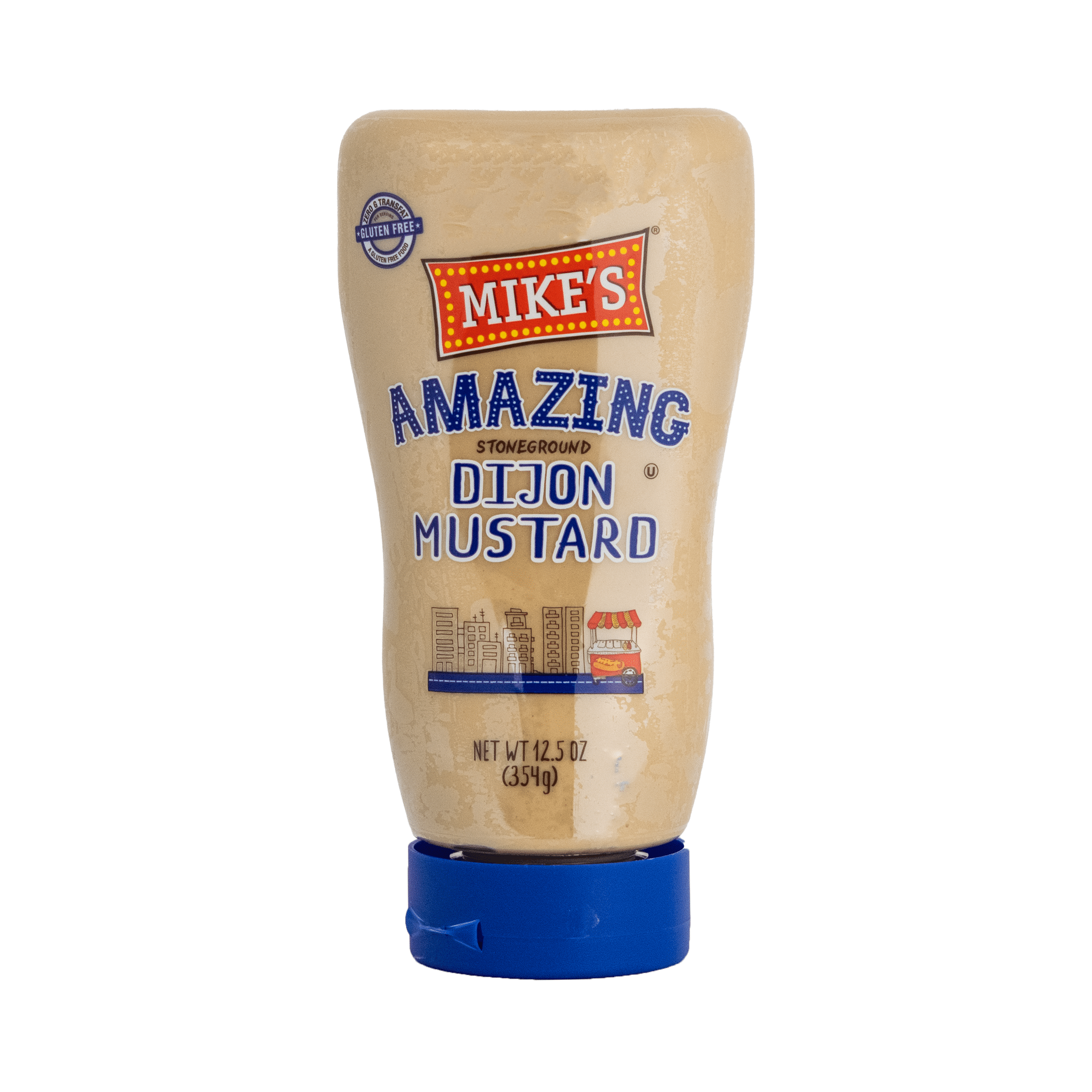 Mikes Amazing Dijon Mustard, 12.5oz, Gluten Free, Shelf Stable ...