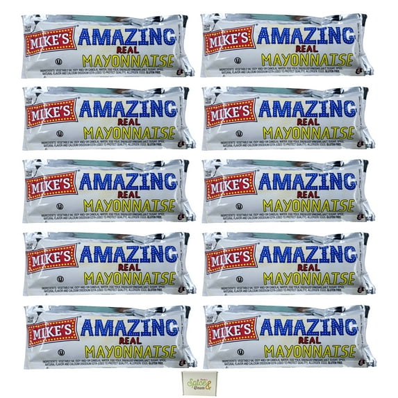 Mike's Amazing Real Mayonnaise 12 Gram Packet | Kosher | 40 Count ...