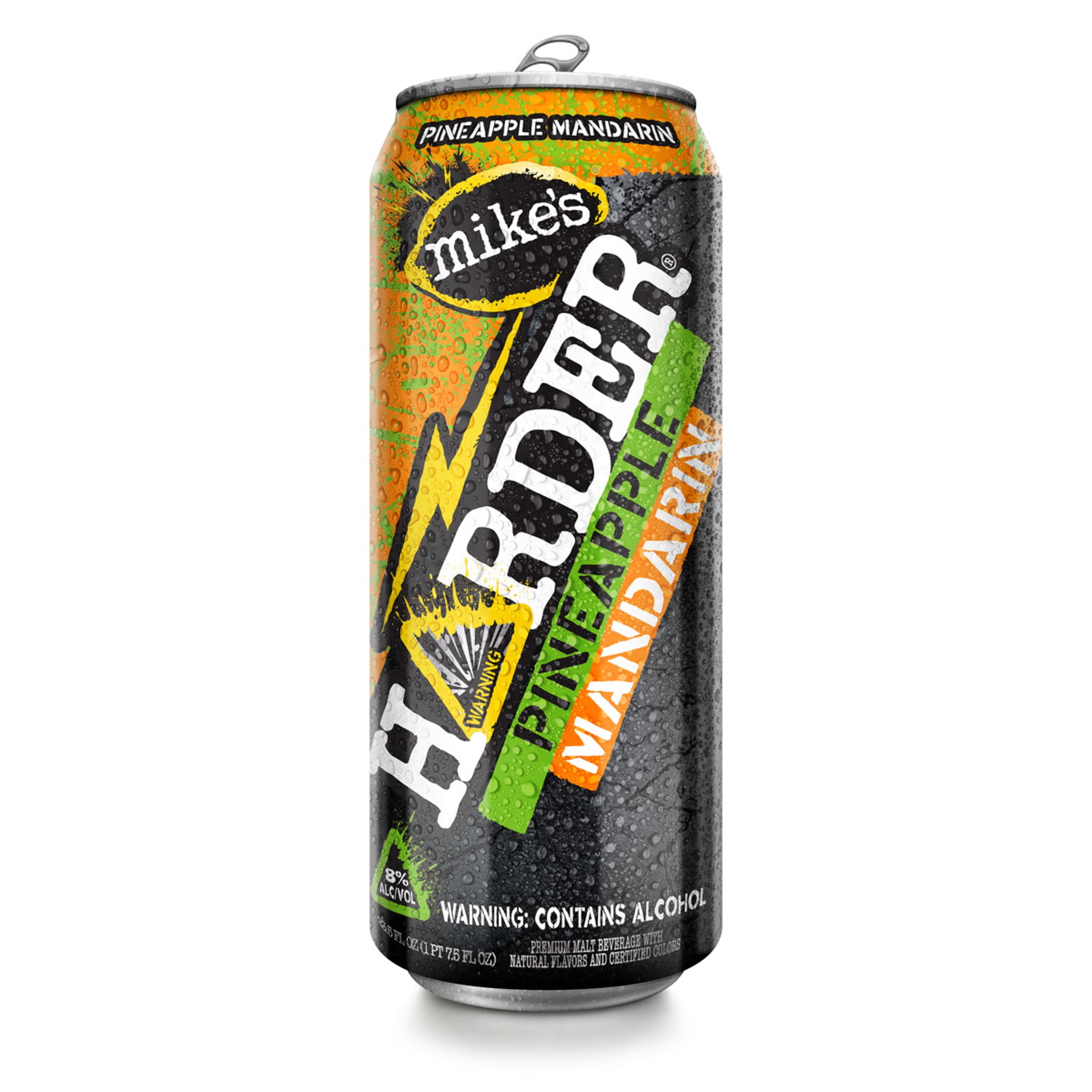 Mike's Harder Lemonade Pineapple Mandarin, 23.5 fl oz Can, 8% ABV ...