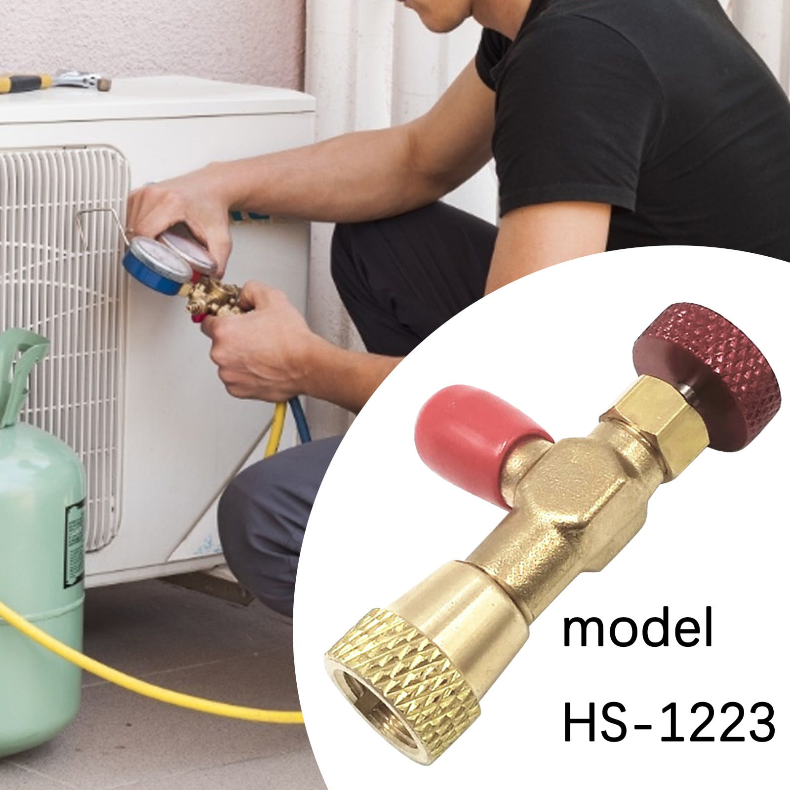 Mikease Lightning Deals！Quick Coupling Air Conditioning Coolant ...