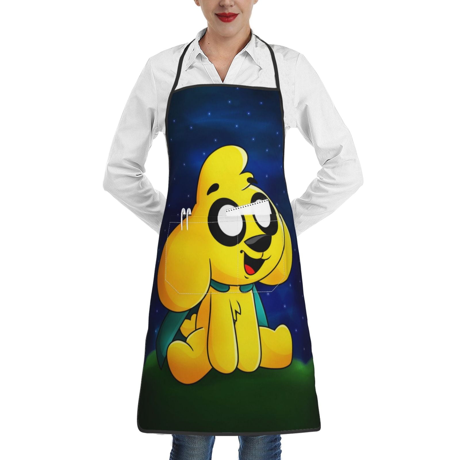 Mikecrack Apron With 2 Pockets For Cooking Baking Painting For Men ...