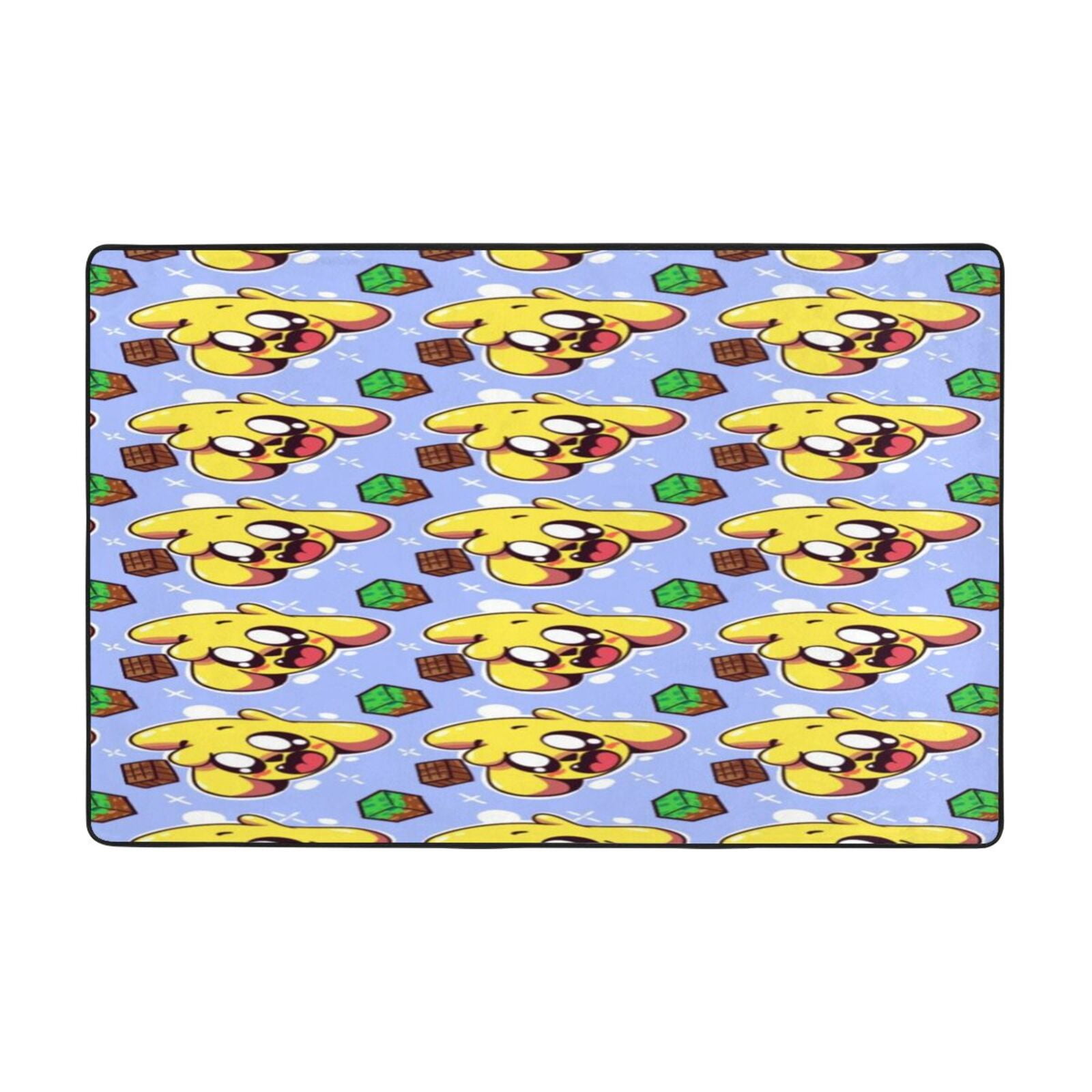 Mikecrack Area Rugs Kid Bedroom Soft Mat Carpet Non-Slip Washable Bath ...
