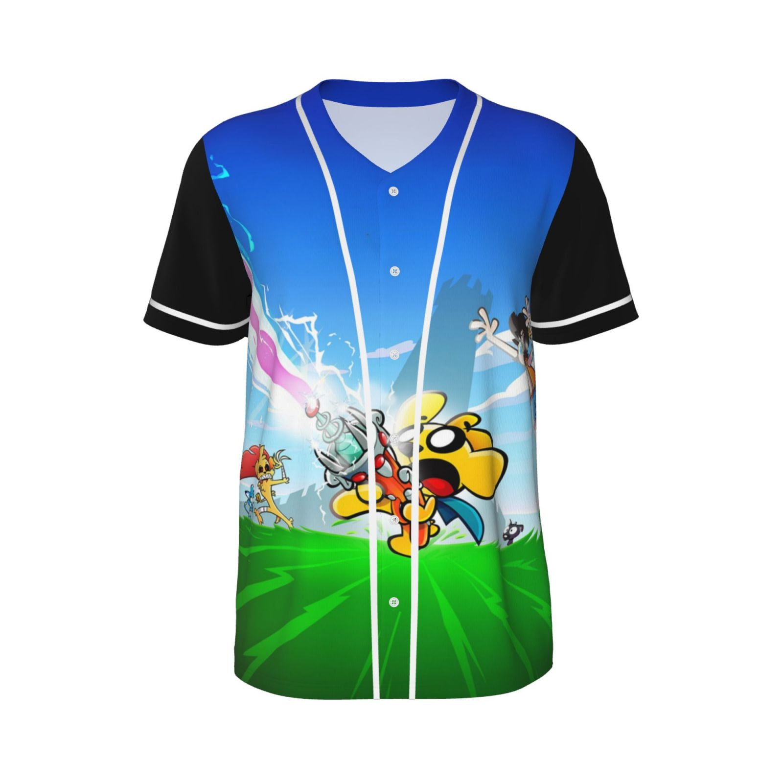 Mikecrack Baseball Jersey Shirts Spring Summer Men Button Shirt ...