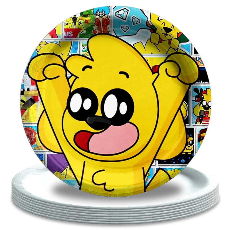 Mikecrack Paper Plates Birthday Decorations Party Supplies Tableware ...