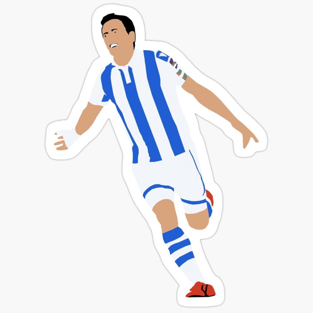 Mikel Oyarzabal - Real Sociedad Sticker Phone Decal Water Bottle ...
