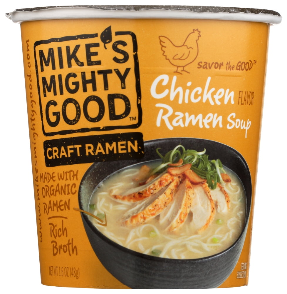 Mike's Mighty Good Ramen noodles in Soup - Walmart.com