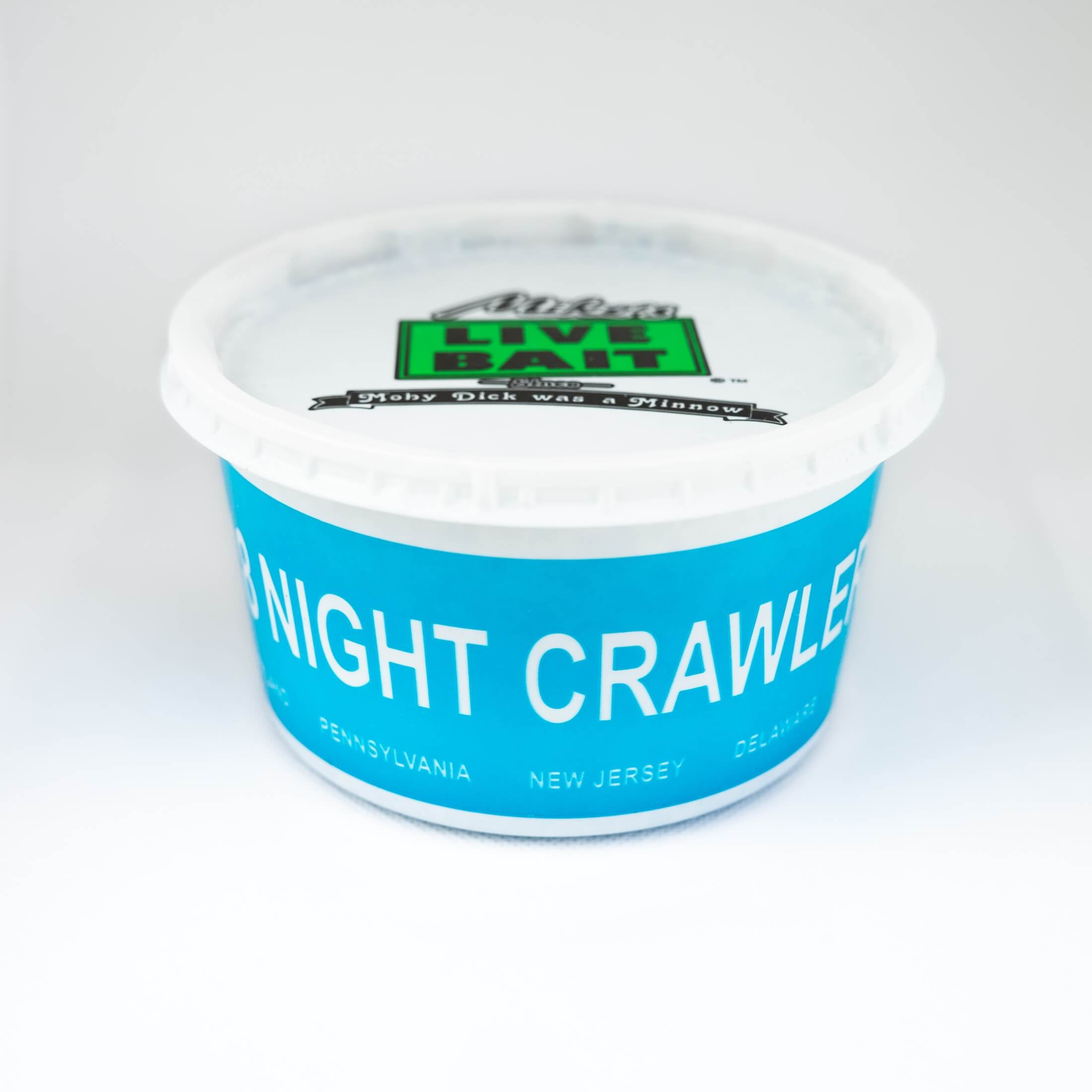 Mikes Wholesale Nightcrawlers Live Bait, 18 Count - Walmart.com
