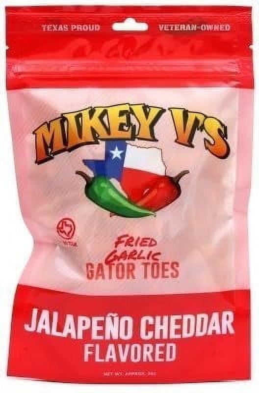Mikey V's Jalapeno Cheddar BCF26 "Gator Toes", Deep Fried Garlic Snacks ...