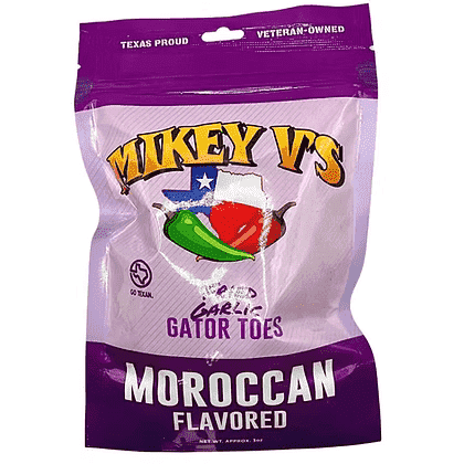 Mikey V's Moroccan Gator Toes Deep Fried Garlic Snacks, 3.9oz ...