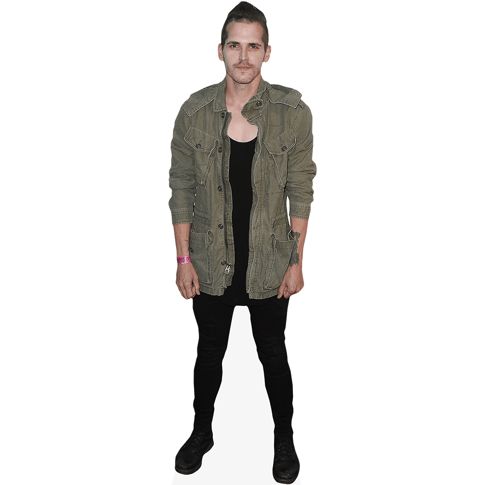 Mikey Way (Casual) Mini Cardboard Cutout Standee - Walmart.com