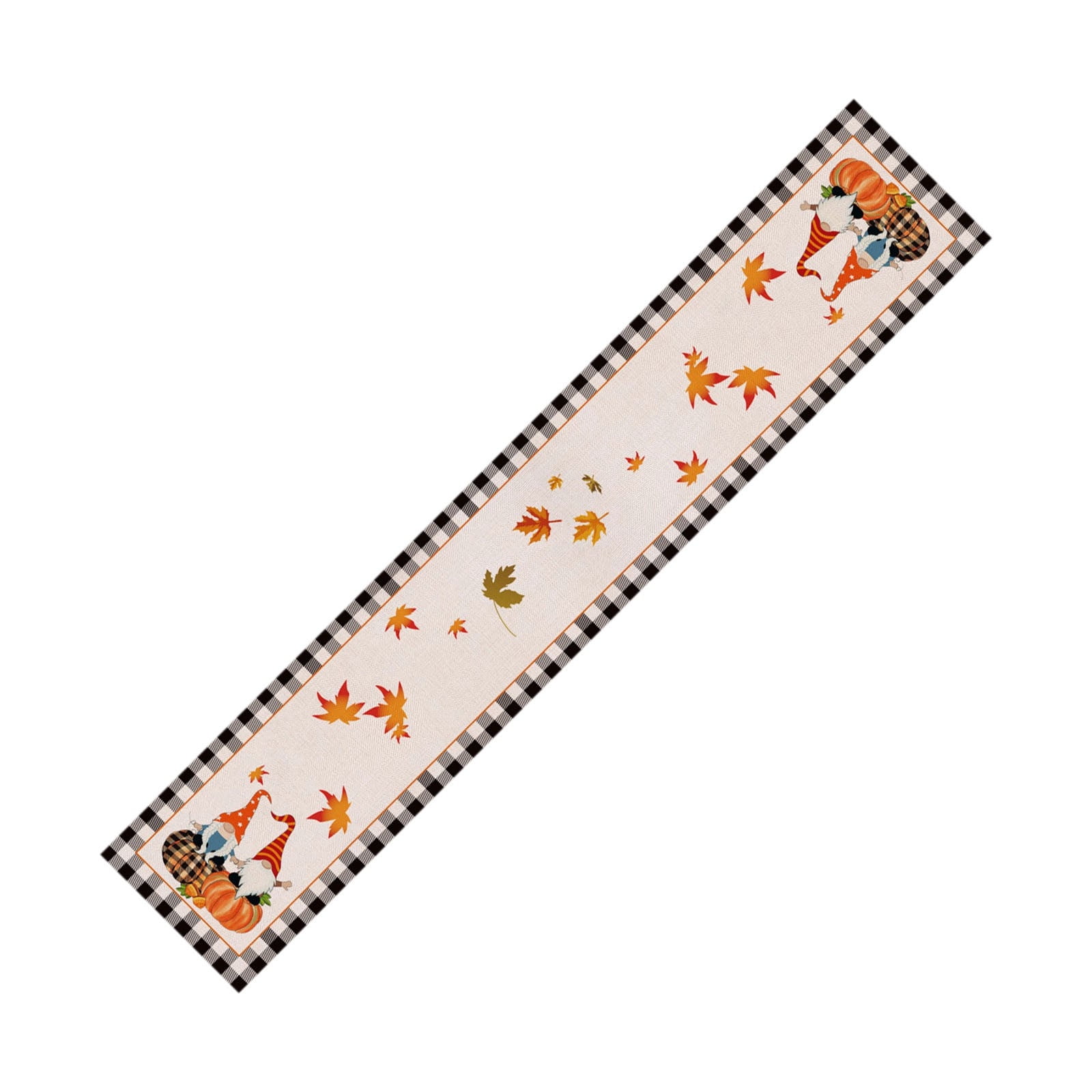 SLYNSHome Thanksgiving Fall Table Runner,13x72Inch Autumn Harvest Table ...