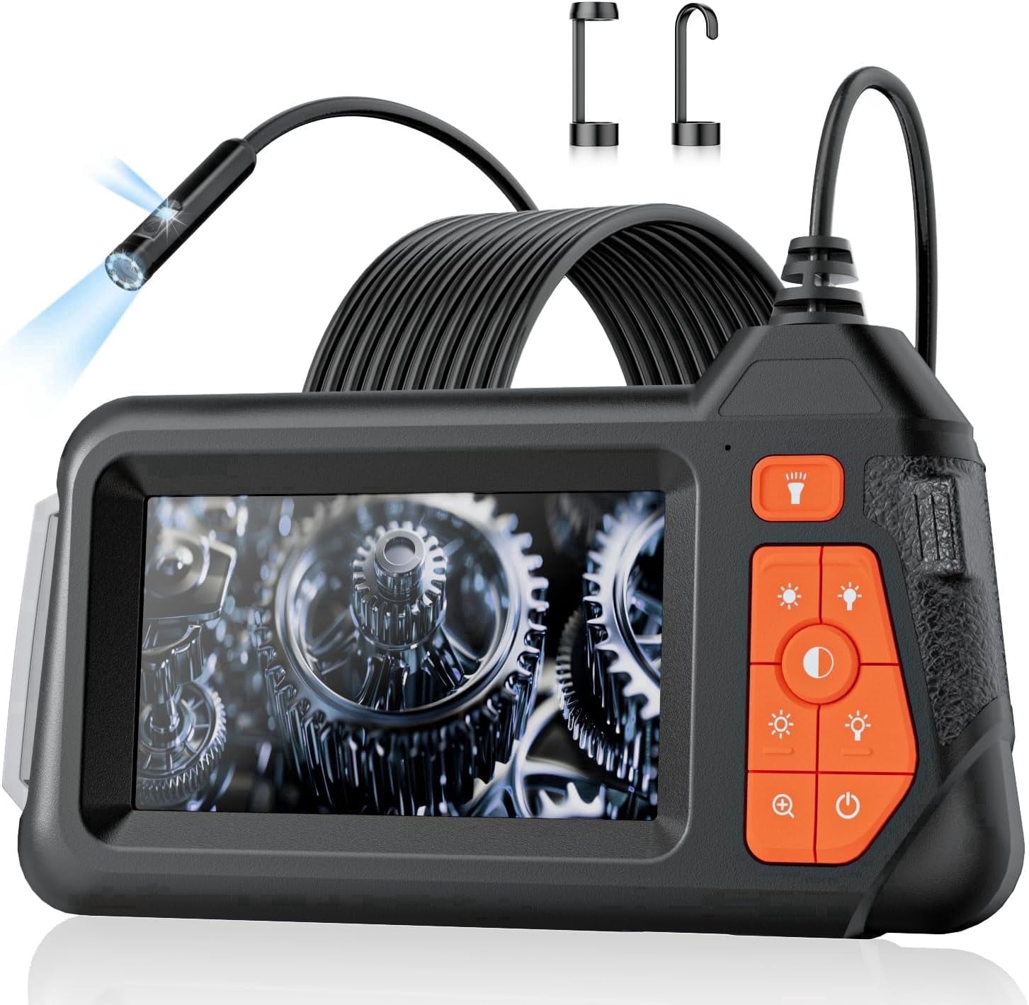 Mikhai Endoscope Camera with Light, 1080P HD Borescope, IP67 Waterproof ...