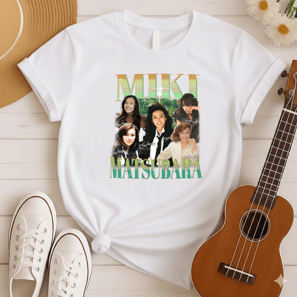 Miki Matsubara Music Artist Vintage Portrait Inspired Unisex T-Shirt ...