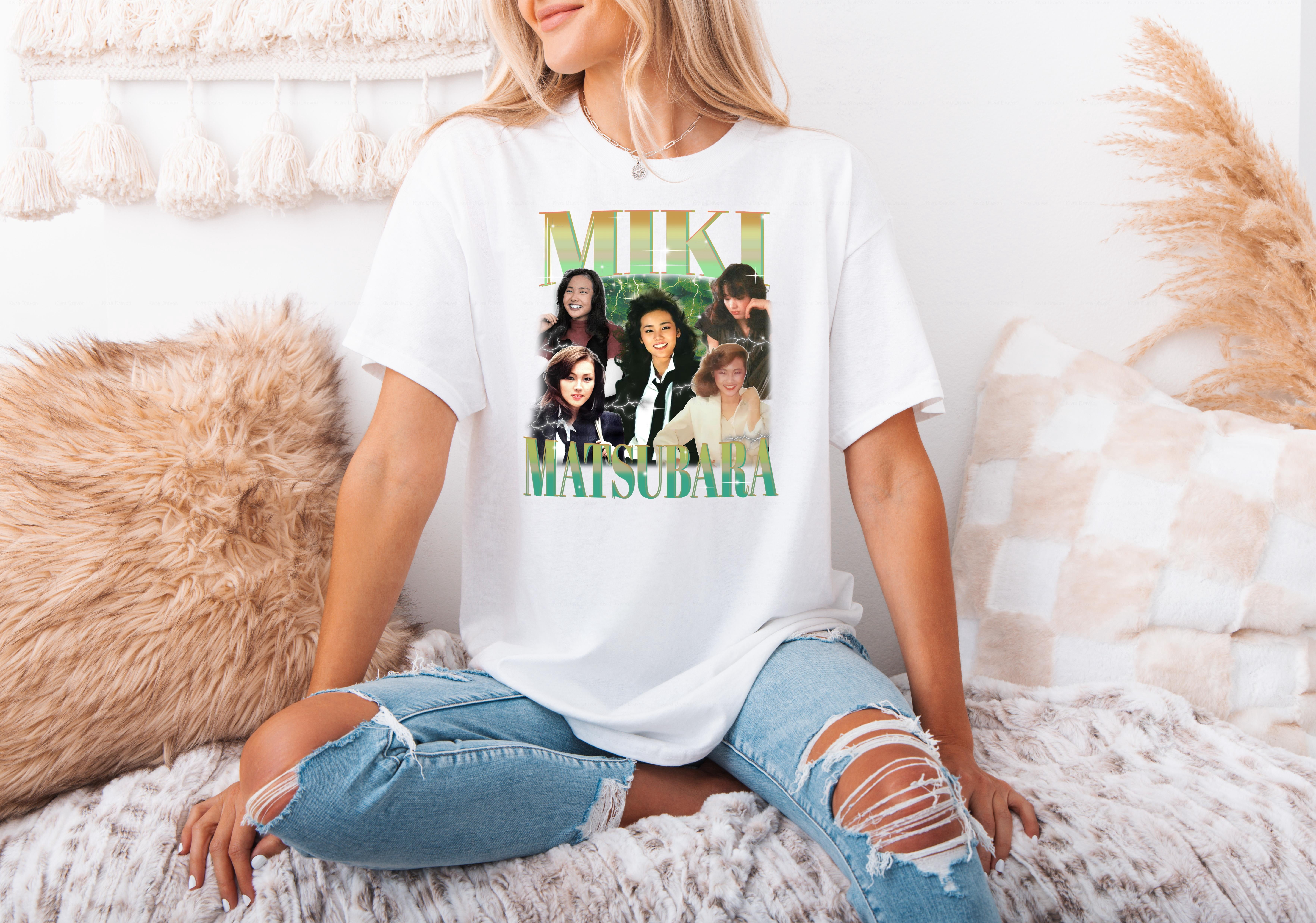 Miki Matsubara Vintage Homage Retro City Pop Japanese Singer Fan T ...