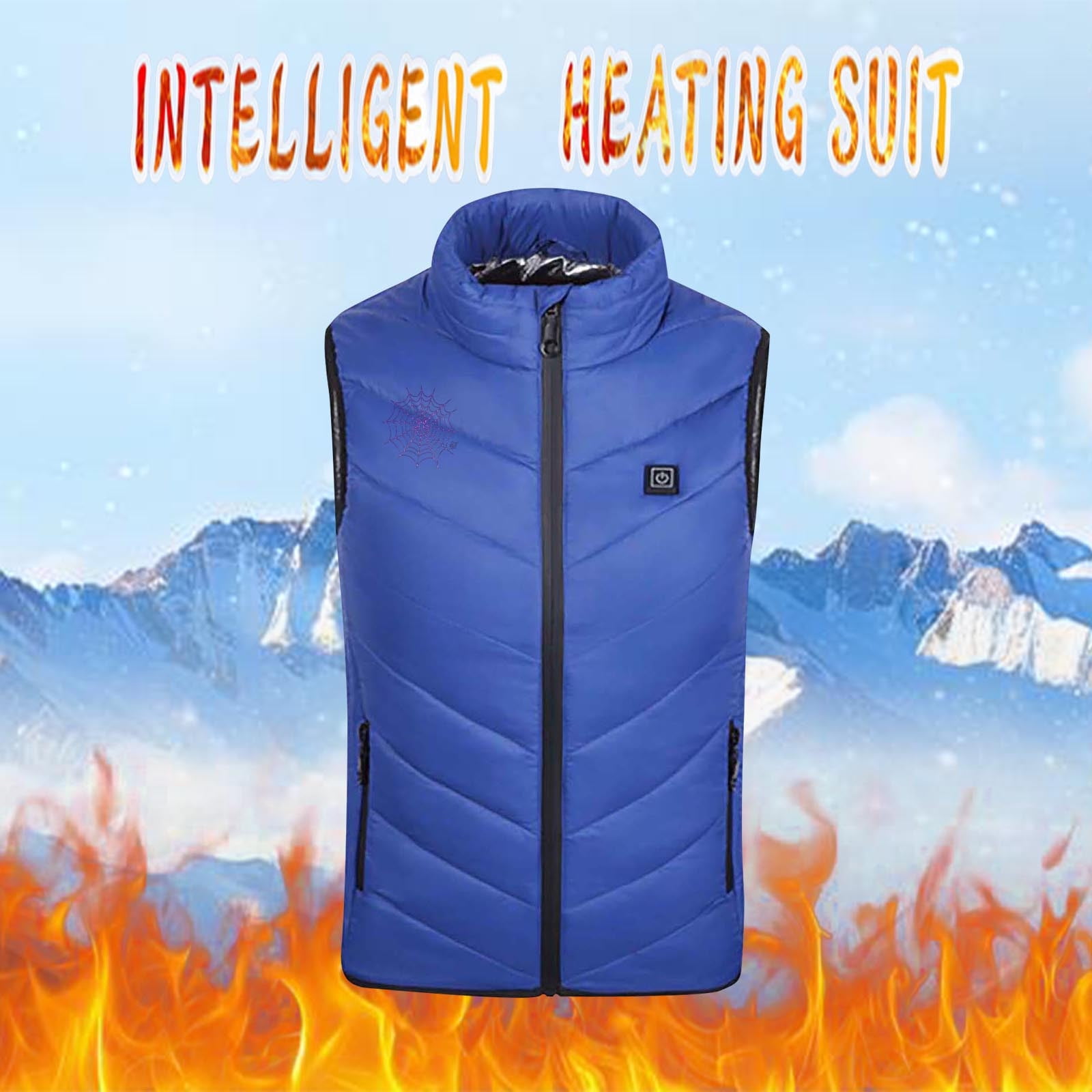 Mikilon 4-14 Years Kids Heated Vest, 3 in 1 Smart Controller, Lights ...