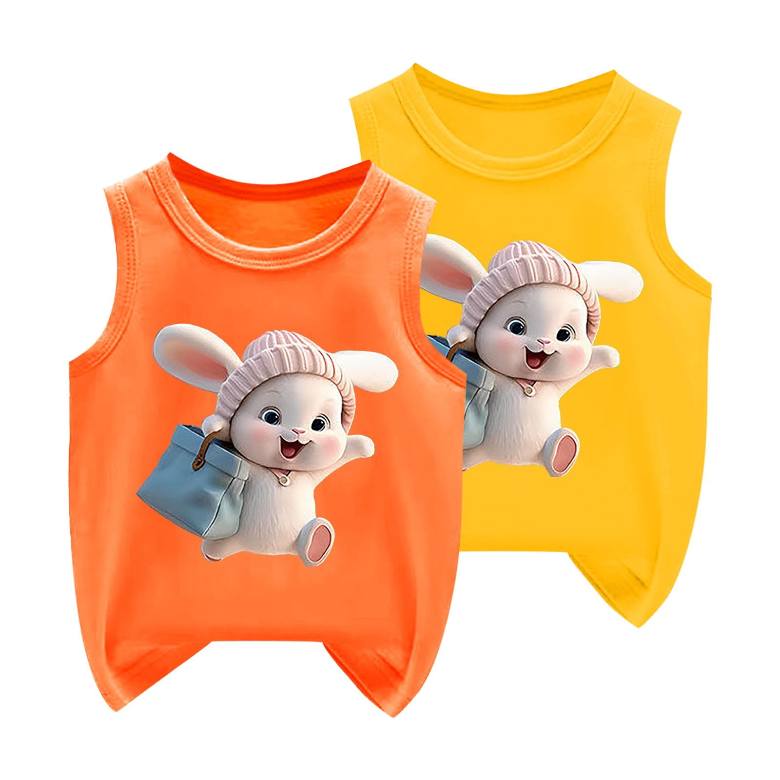 Fesfesfes Breathable Cotton Girls' Boys' Summer Breathable Adorable ...